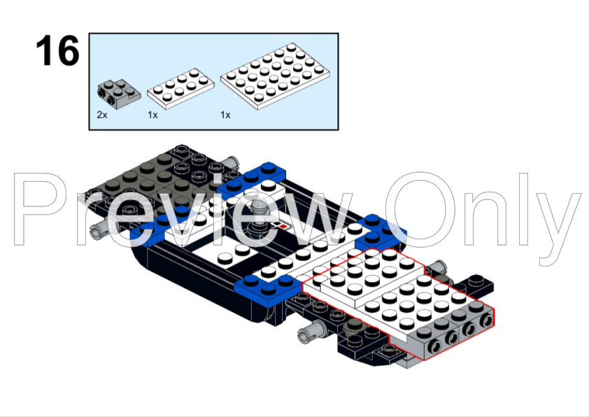 LEGO MOC-167649 Volvo 240 Turbo (Group A) by JMPmodels | Rebrickable ...