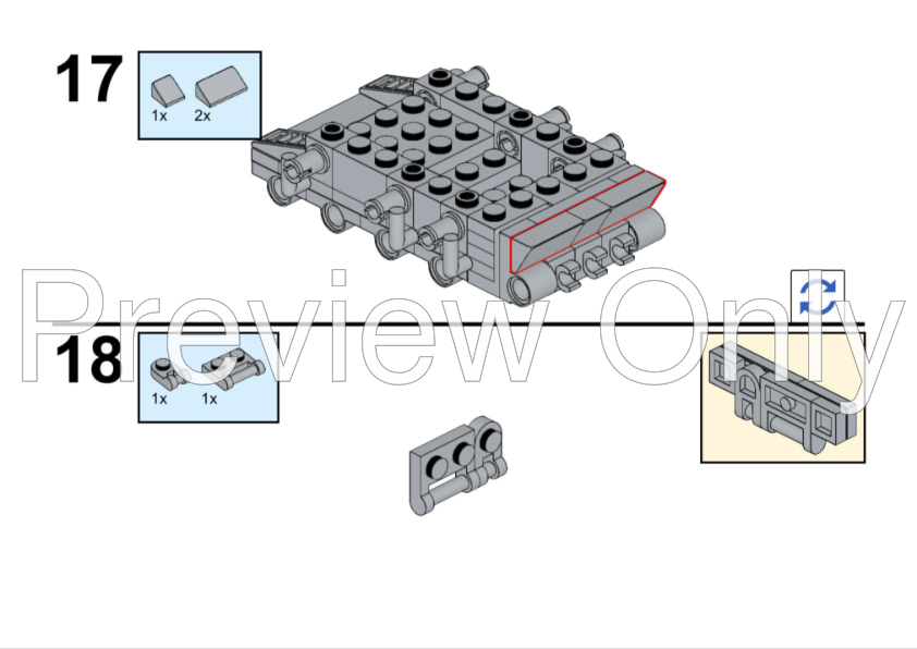 LEGO MOC M3A1 Stuart by Marsu | Rebrickable - Build with LEGO
