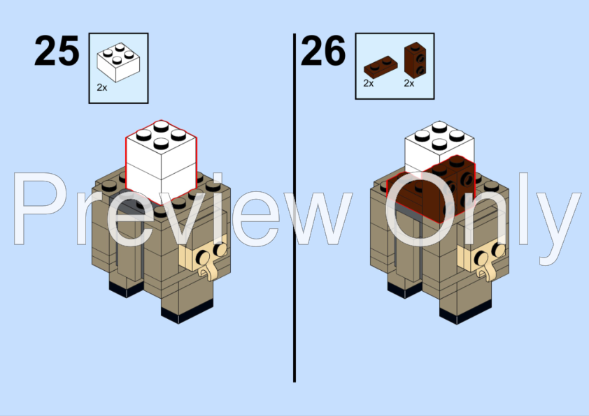 Lego Moc Alan Wake Brickhead By Bucktopus Rebrickable Build With Lego