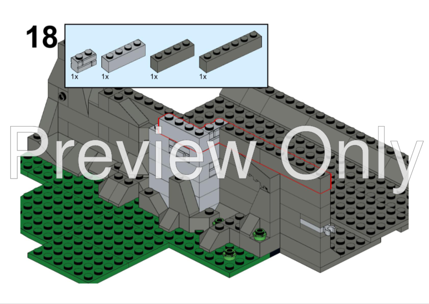 LEGO MOC 10305 Alternate Expansion (Keep Only) by BrickCastleFan ...