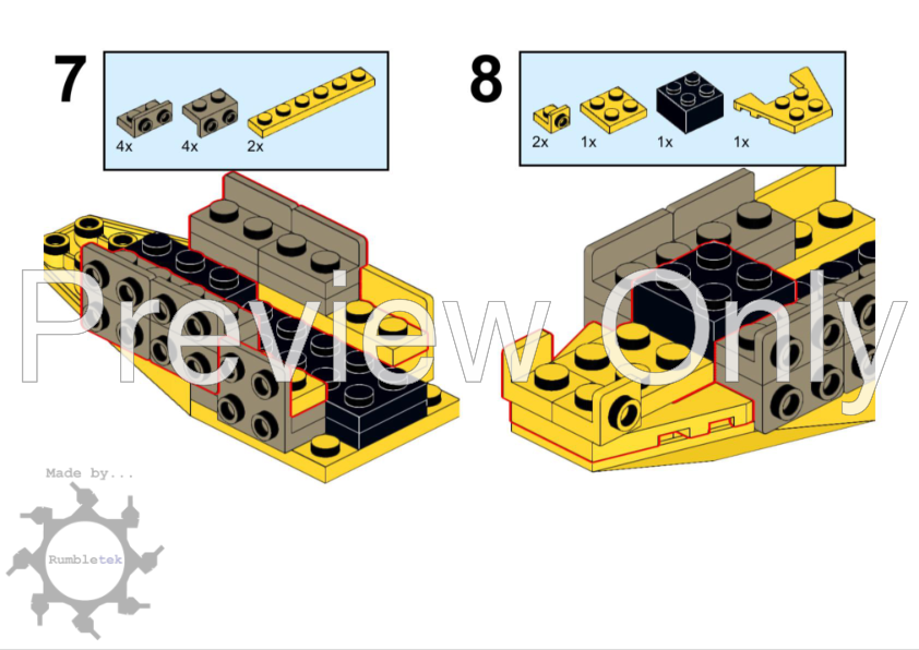 LEGO MOC GDI ORCA Assault Craft (Command & Conquer, 1st Tiberium War ...