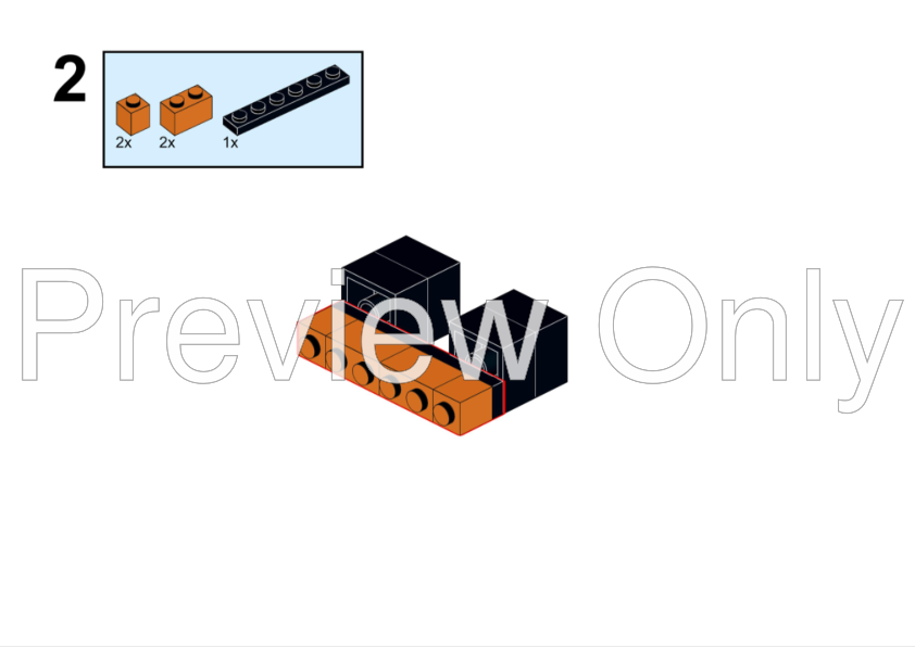 LEGO MOC red panda by JIAN CZ | Rebrickable - Build with LEGO