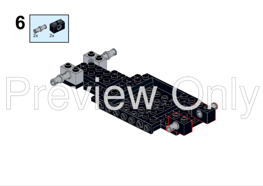 LEGO MOC 1936 Packard 120 Hot Rod by toms8wides | Rebrickable - Build ...