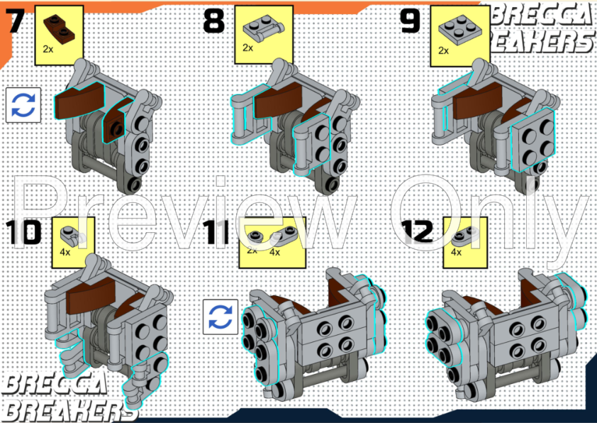 LEGO MOC Brecca Breakers Krow by Limit Brick | Rebrickable - Build with ...