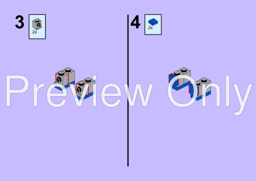 LEGO MOC Starscream Brickhead by Bucktopus | Rebrickable - Build with LEGO