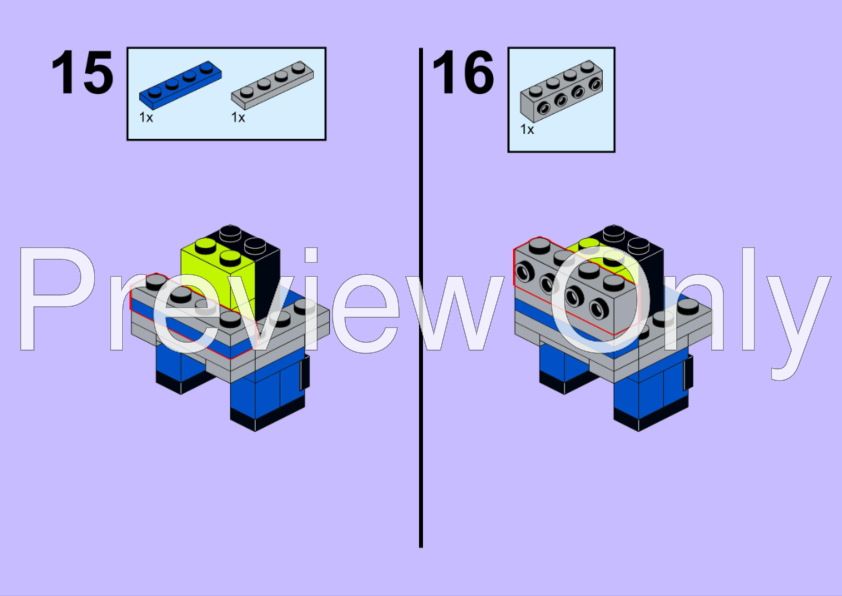 LEGO MOC Thundercracker Brickhead by Bucktopus | Rebrickable - Build ...