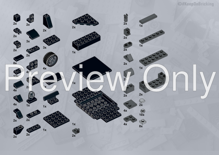 LEGO MOC 76904 Wild Rod by Keep On Bricking | Rebrickable - Build with LEGO