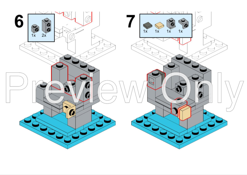 LEGO MOC Mahito Maki - The Boy and The Heron - Studio Ghibli BrickHeadz ...