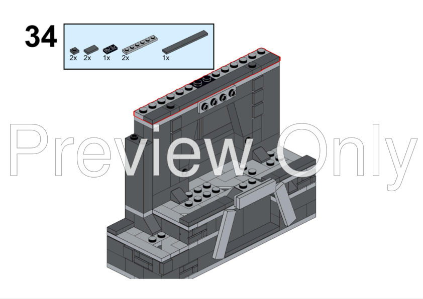 Lego Moc Balins Tomb The Mines Of Moria By Clunk Rebrickable