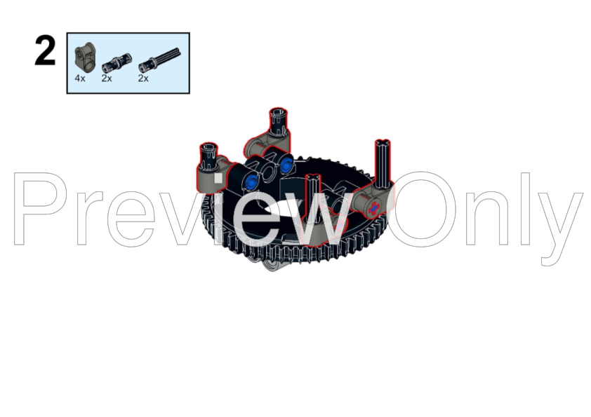 LEGO MOC-168330 42082 Alternate: Mech by Michaels Lego Studio ...