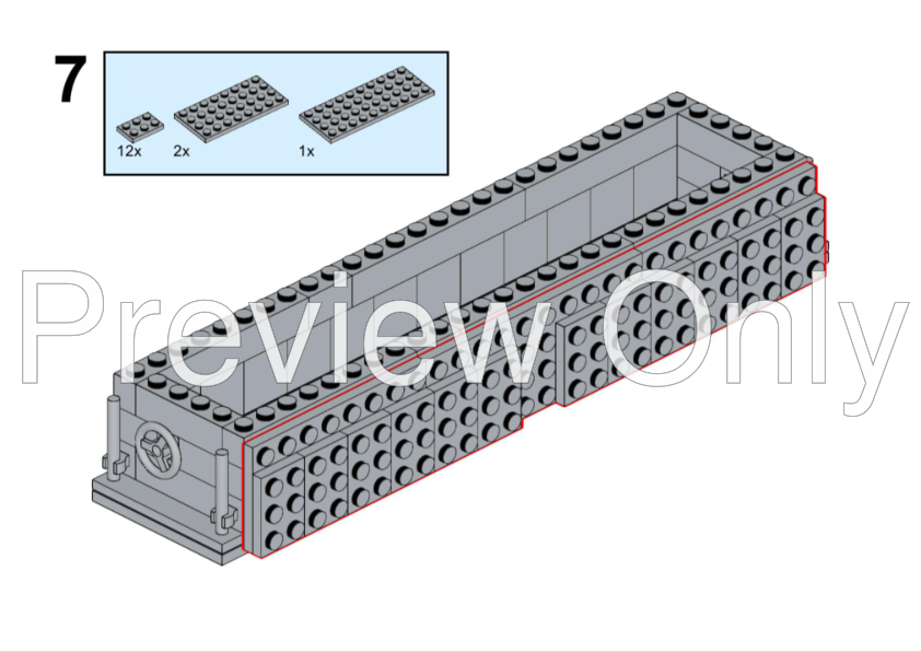 LEGO MOC Kalkwagen DB Schenker 8W by DynaBrixx | Rebrickable - Build ...