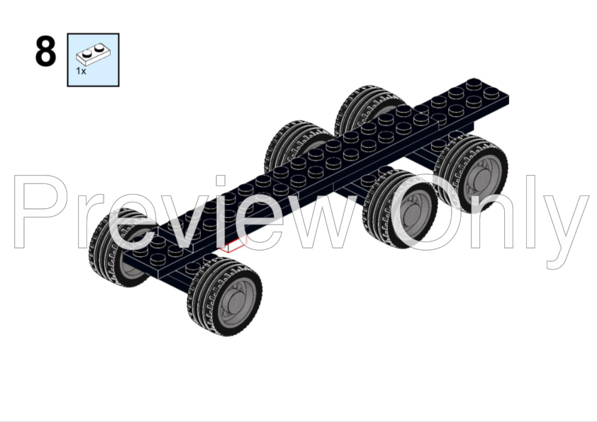 LEGO MOC THW Mercedes Arocs Ldkr 27mt by ole.828 | Rebrickable - Build ...