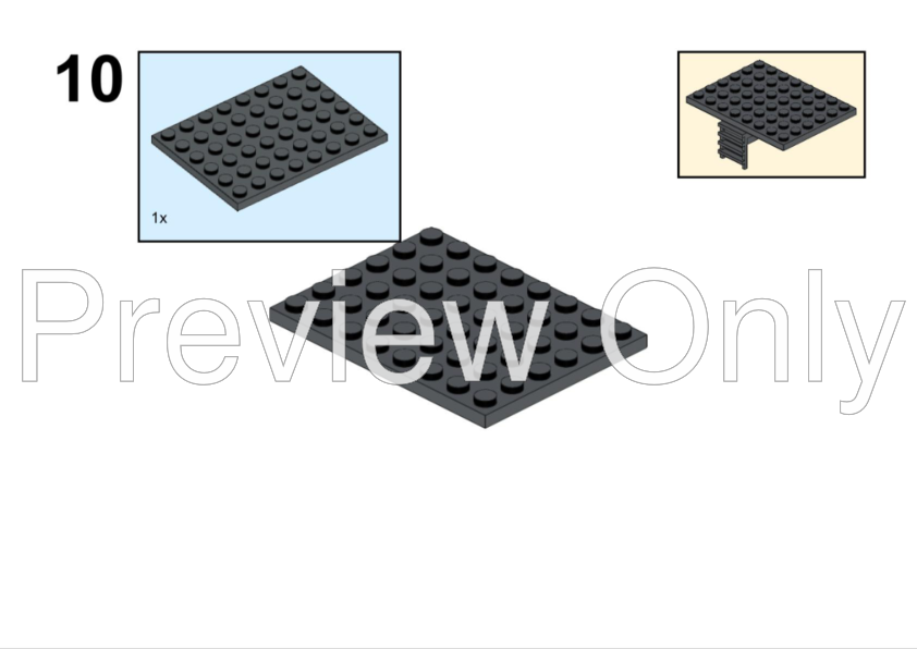 Lego Moc Trailer Lifting Platform By Ole828 Rebrickable Build With