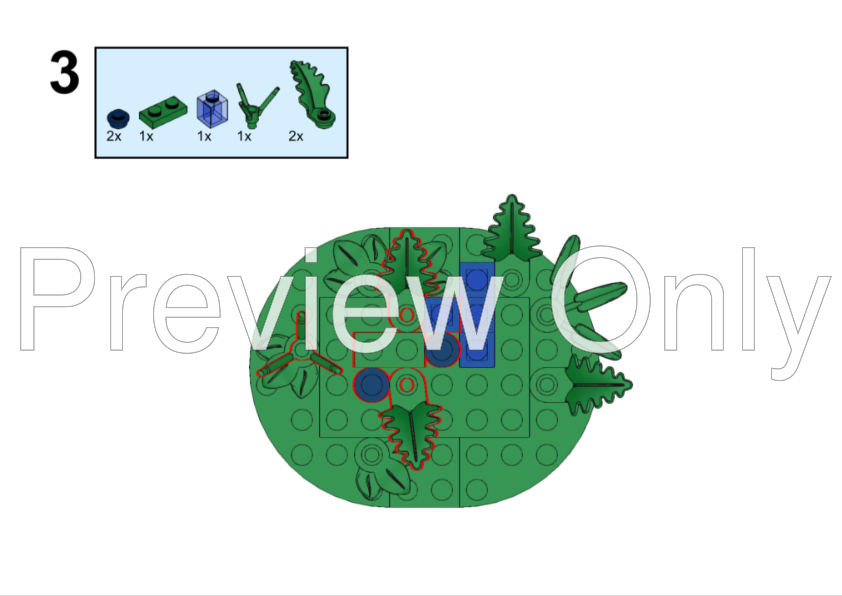 LEGO MOC Elven Tree Dark Blue/Purple by Azorion | Rebrickable - Build ...