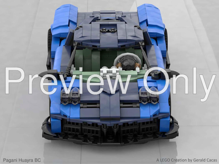 LEGO MOC Pagani Huayra BC by geraldcacas | Rebrickable - Build with LEGO