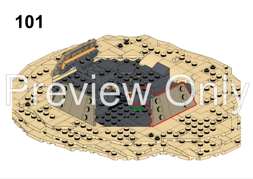 LEGO MOC Urtya v2 - Tusken Raider Village/ Camp by The_Minikit_Guy ...