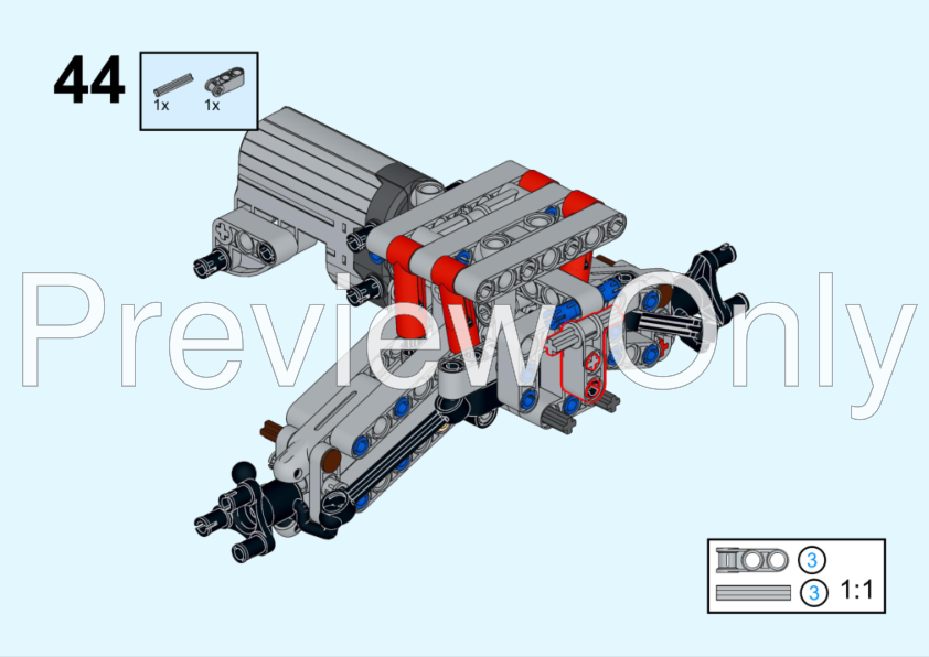 Lego Moc Flat Baja Truck Ii By Lixander A Rebrickable Build With Lego