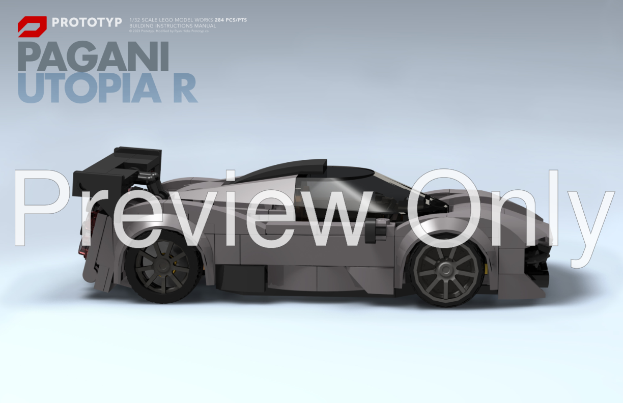 LEGO MOC Pagani Utopia R by prototyp | Rebrickable - Build with LEGO