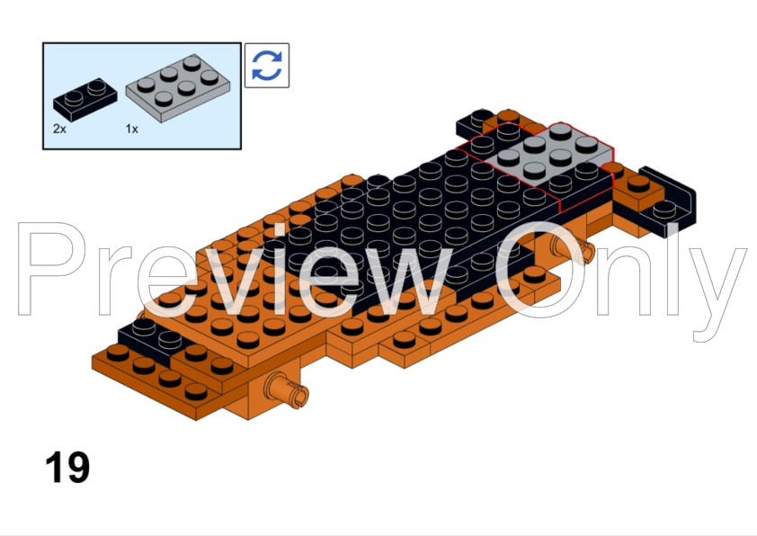 Lego Moc Jp Jeep 12 Compatible With Lego Stickers By Jpbrick