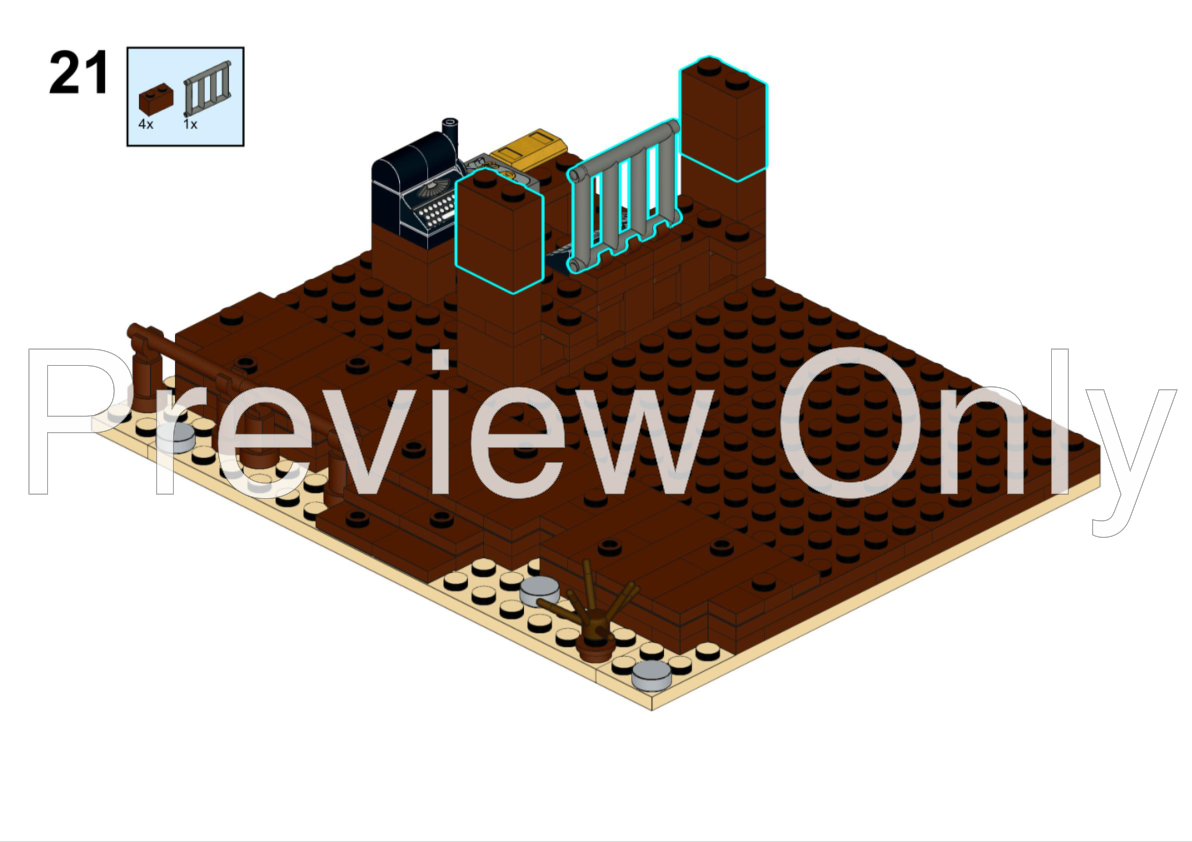 LEGO MOC Western Town by ThrawnsRevenge | Rebrickable - Build with LEGO