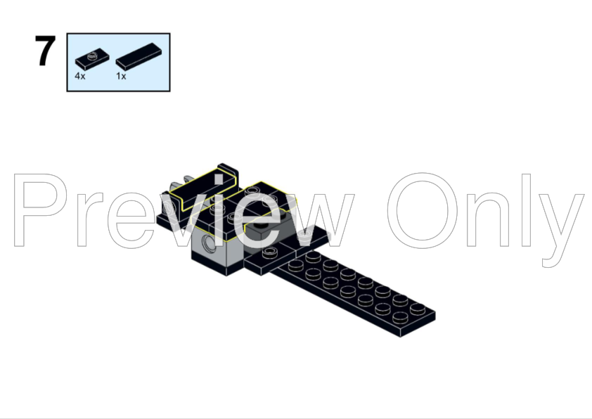 LEGO MOC Tractor - Vintage Tractor by MakeorBrick | Rebrickable - Build with LEGO