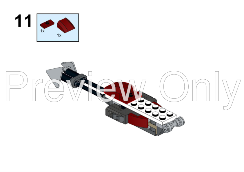 Lego Moc At Rt Walker And Speeder Alternate Build Of 75372 Clone