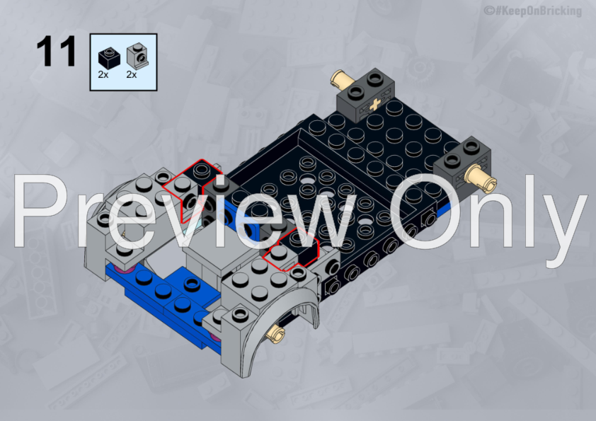 LEGO MOC 76917 Senator Coupe by Keep On Bricking | Rebrickable - Build ...