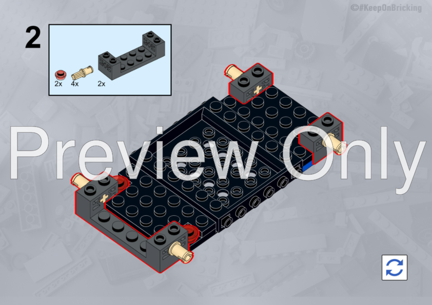 LEGO MOC 76917 Senator Coupe by Keep On Bricking | Rebrickable - Build ...