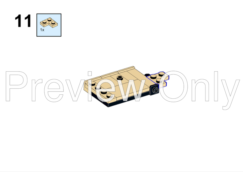 LEGO MOC Dodge Street Van by 1saacbricks | Rebrickable - Build with LEGO