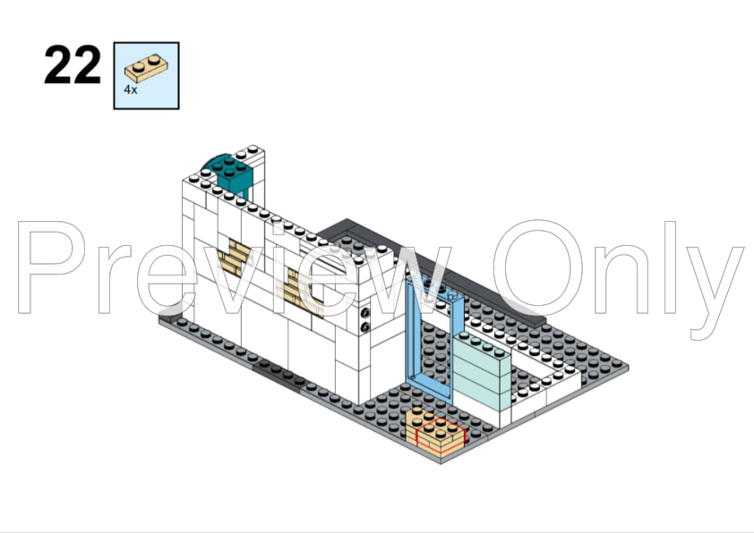 LEGO MOC Flower shop, Cafe, and Photo Studio, Lego 31141 Alternate build by Joonybrick ...