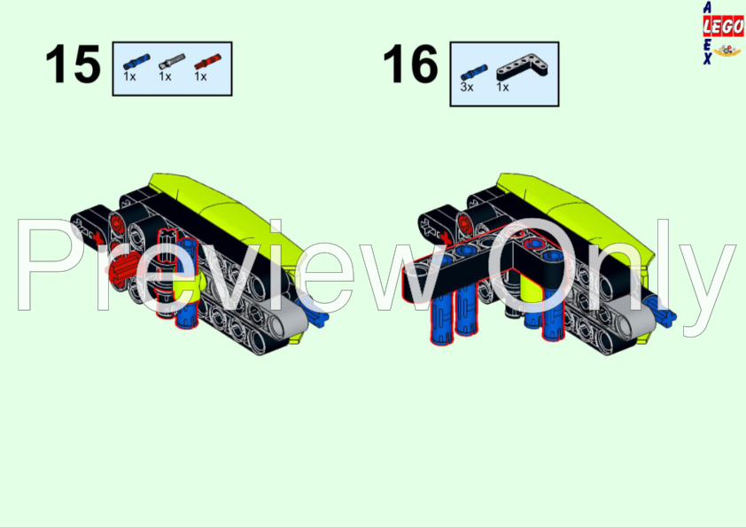 LEGO MOC Motorbikes 42161 Alternative by ErikGS | Rebrickable - Build ...