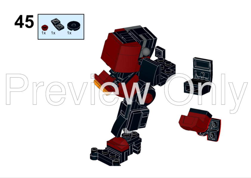 LEGO MOC Richter's Tone|Titanfall 2 by Xtrav | Rebrickable - Build with ...