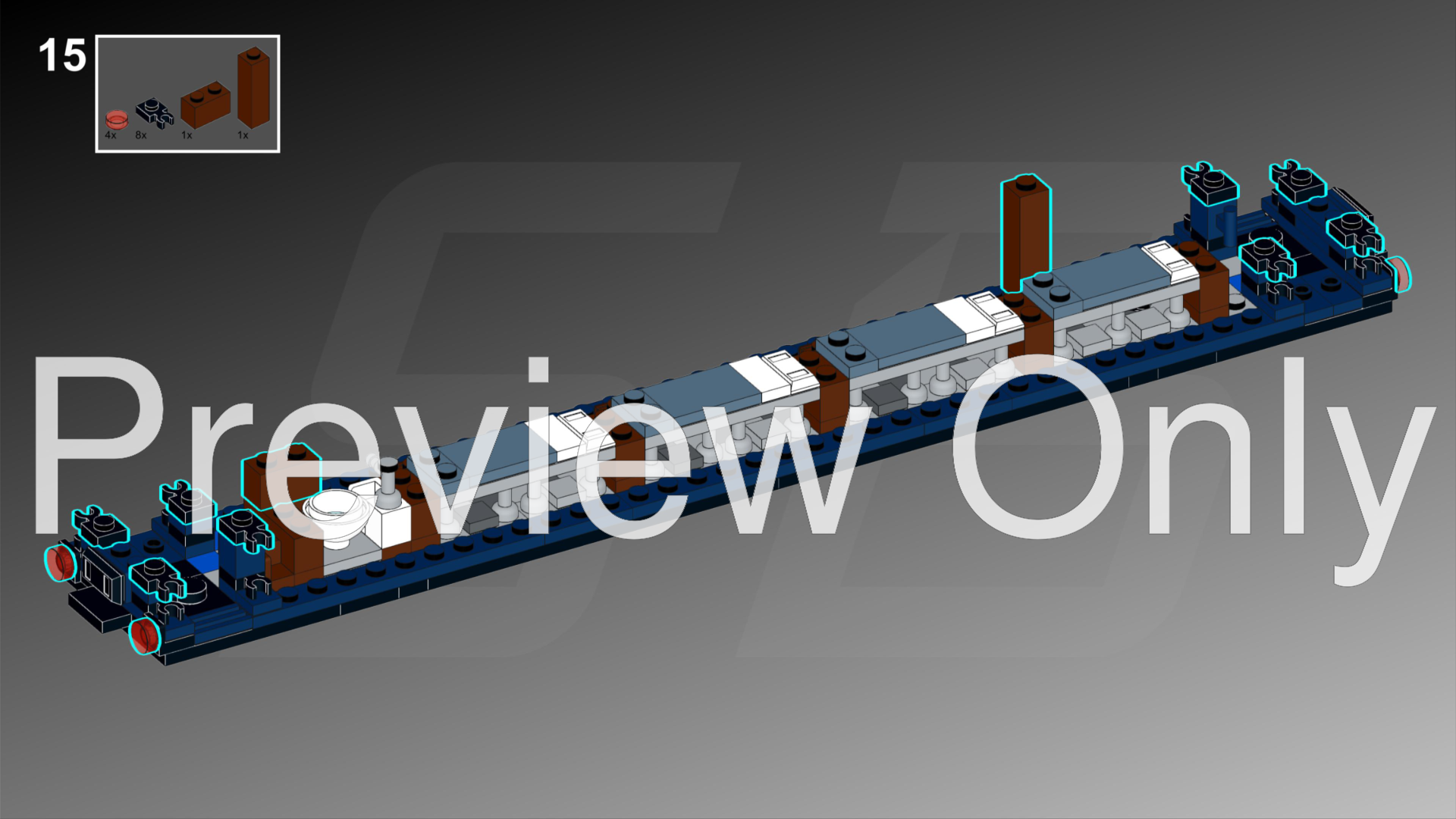 Lego Moc Orient Express Sleeping Wagon By Neosephiroth Rebrickable