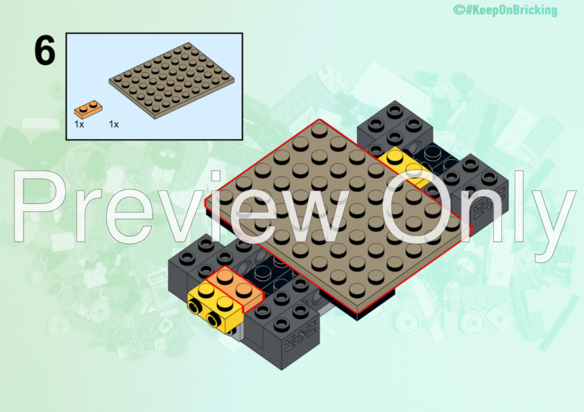 LEGO MOC 76958 Cybercar by Keep On Bricking | Rebrickable - Build with LEGO