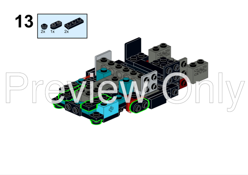 LEGO MOC-169733 76909 LBWK Ferari 458 by KMPMOCS | Rebrickable - Build ...
