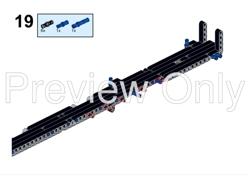 LEGO MOC Extending "Trombone" Trailer 1:21 Scale by Trucknut ...