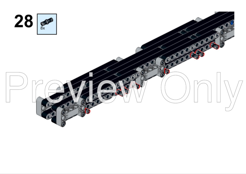 LEGO MOC Extending "Trombone" Trailer 1:21 Scale by Trucknut ...