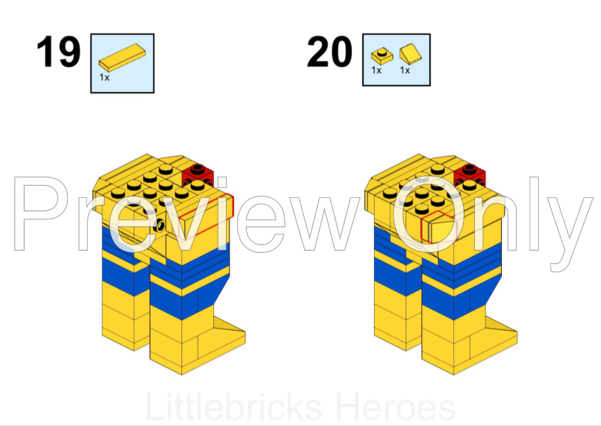 LEGO MOC Cyclops Lego Figure by LittlebricksHeroes | Rebrickable ...