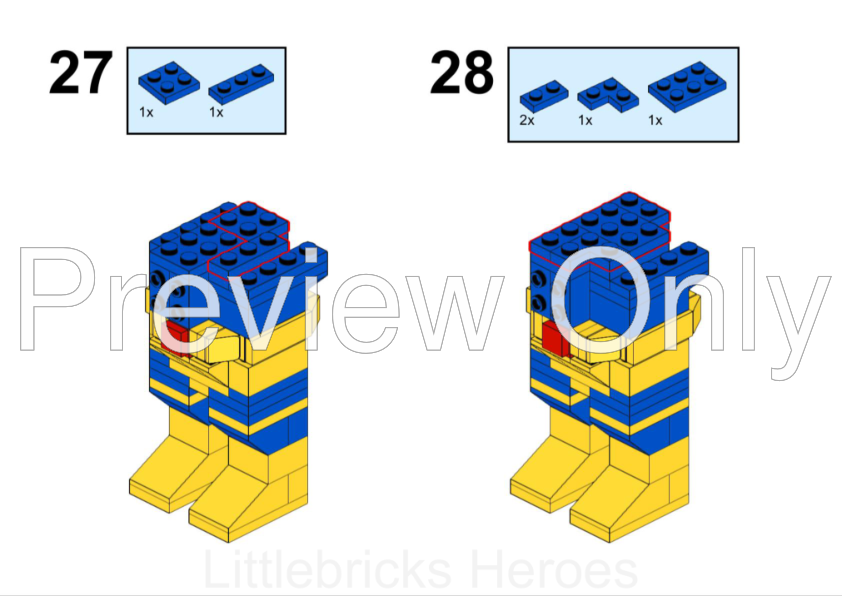 LEGO MOC Cyclops Lego Figure by LittlebricksHeroes | Rebrickable ...