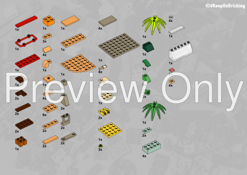 LEGO MOC 76958 Dakar rally car by Keep On Bricking | Rebrickable ...