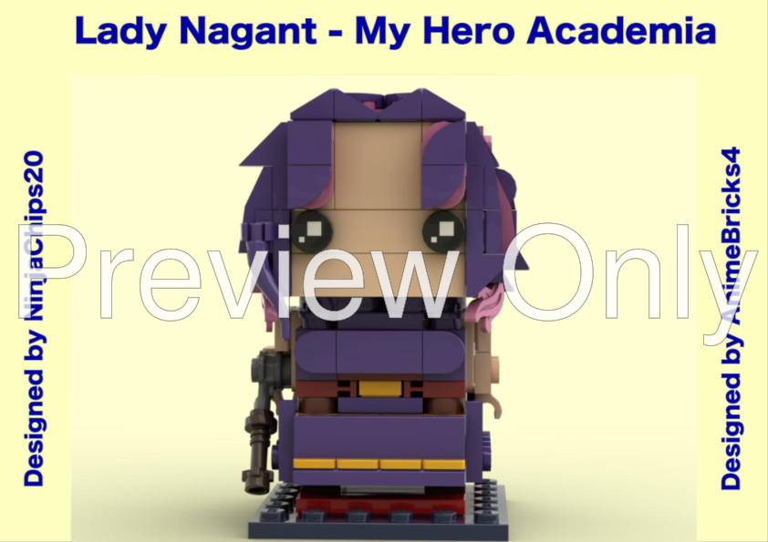 LEGO MOC Lady Nagant - My Hero Academia BrickHeadz by NinjaChips20 ...