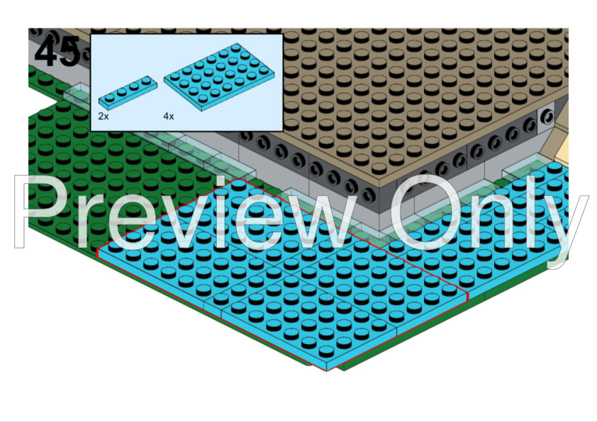 LEGO MOC Medieval watermill by legoprofi | Rebrickable - Build with LEGO