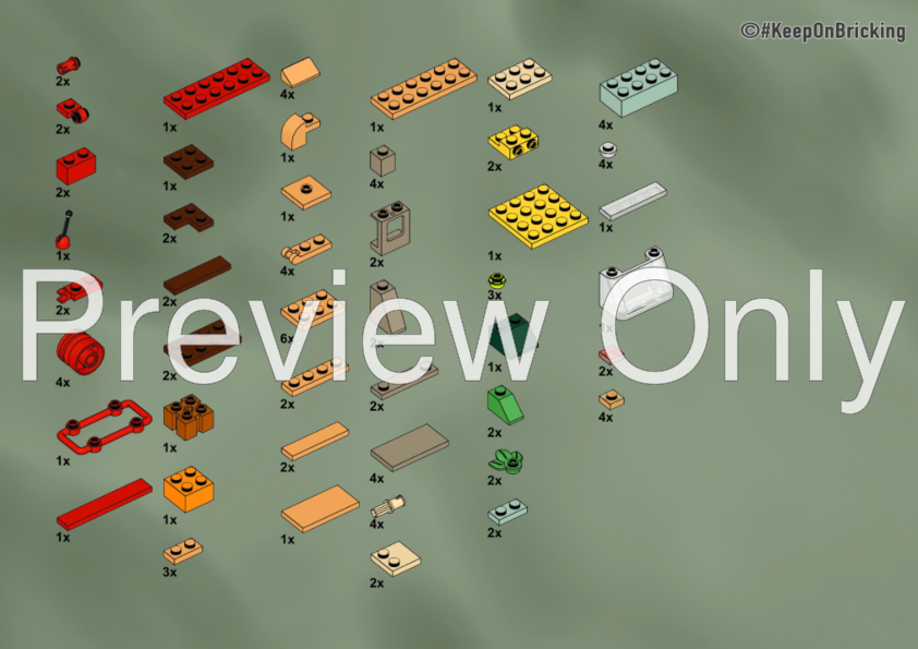 LEGO MOC 76958 Alternate MOC build instructions bundle pack by Keep On ...