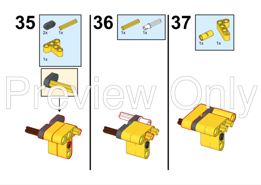 LEGO MOC-169985 42168 Zero-Turn Mower by Larsagri | Rebrickable - Build ...