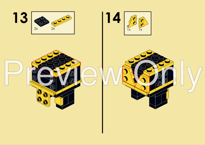 LEGO MOC Classic Scorpion Brickhead by Bucktopus | Rebrickable - Build ...