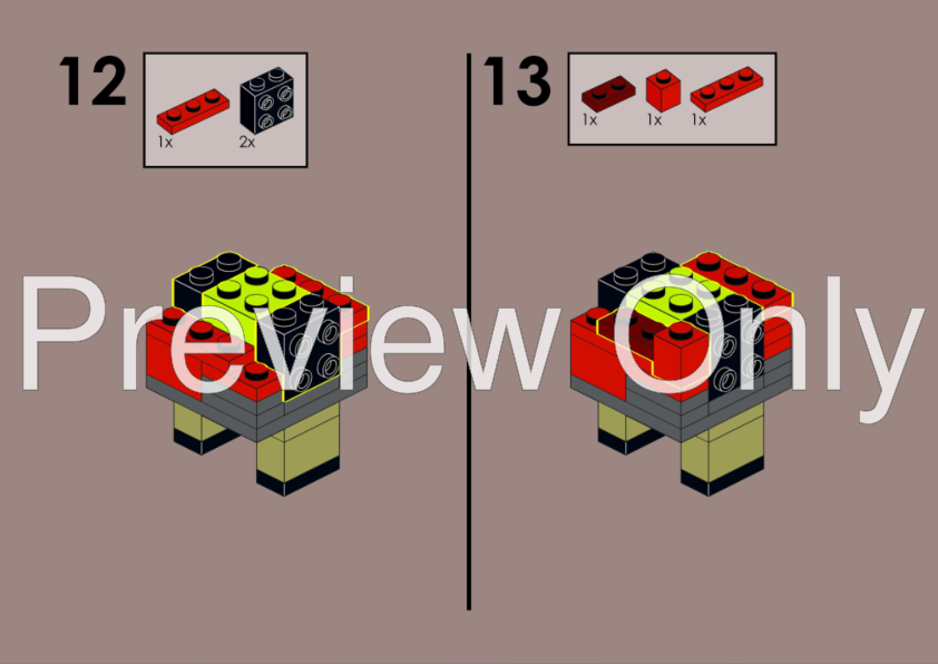 LEGO MOC Vaas Brickhead by Bucktopus | Rebrickable - Build with LEGO