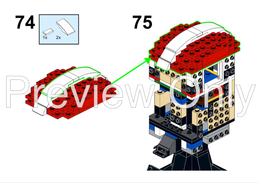 LEGO MOC helmet clone Commander Fox by Alex_BricKartuss | Rebrickable ...
