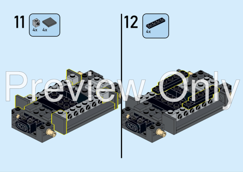 LEGO MOC VW Scirocco GTS by Leo1 | Rebrickable - Build with LEGO