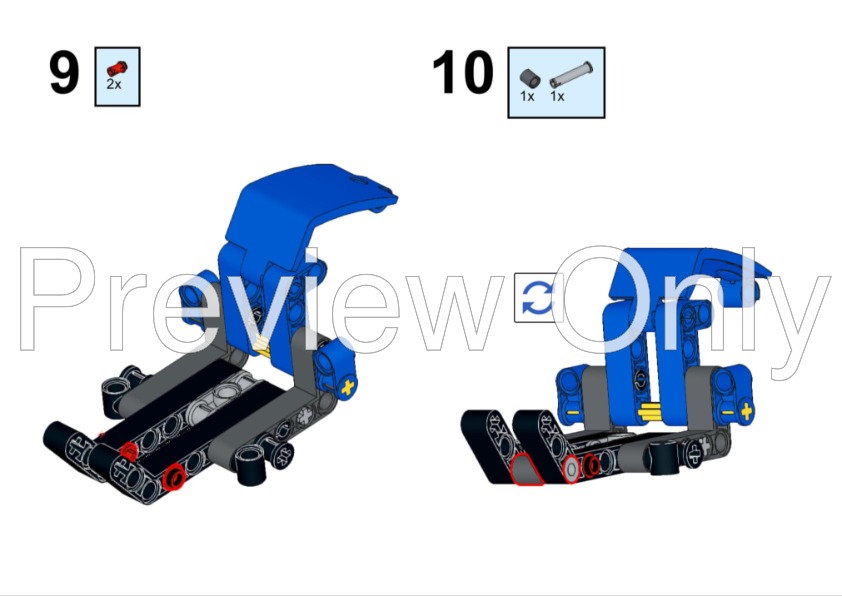 LEGO MOC 42164 alternative model race quad by east_brick_customs ...
