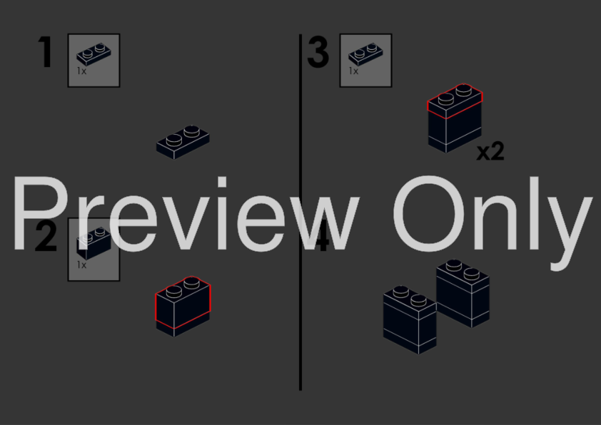 LEGO MOC Commander Shepard Brickheadz 2-Pack by Bucktopus | Rebrickable ...